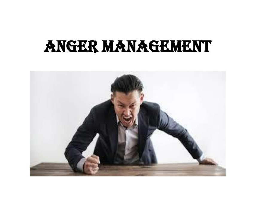 ANGER MANAGEMENT – PATHWAY TO PSYCHOLOGICAL SUPPORT CARE (PPSC).